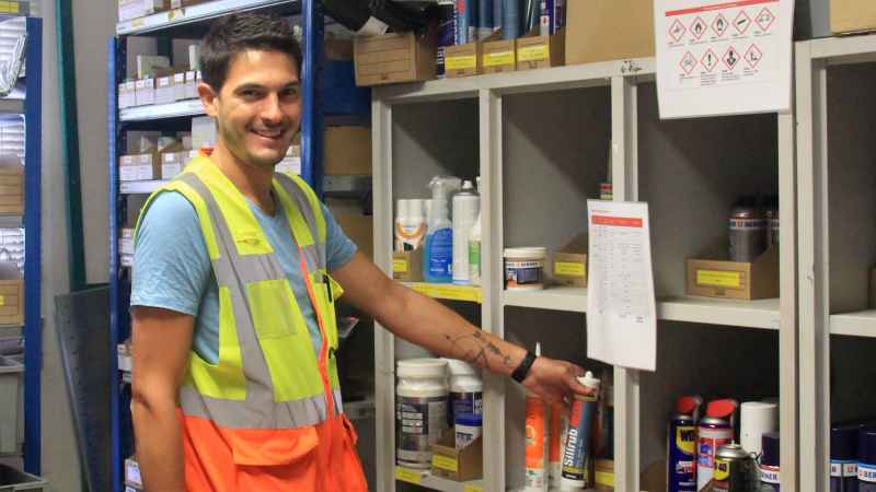 PORTRAIT D’UN MÉTIER | MAGASINIER - Sica Atlantique